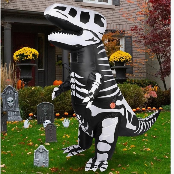 Funflatable | Other | New In Box Halloween Inflatable Dinosaur Costume ...